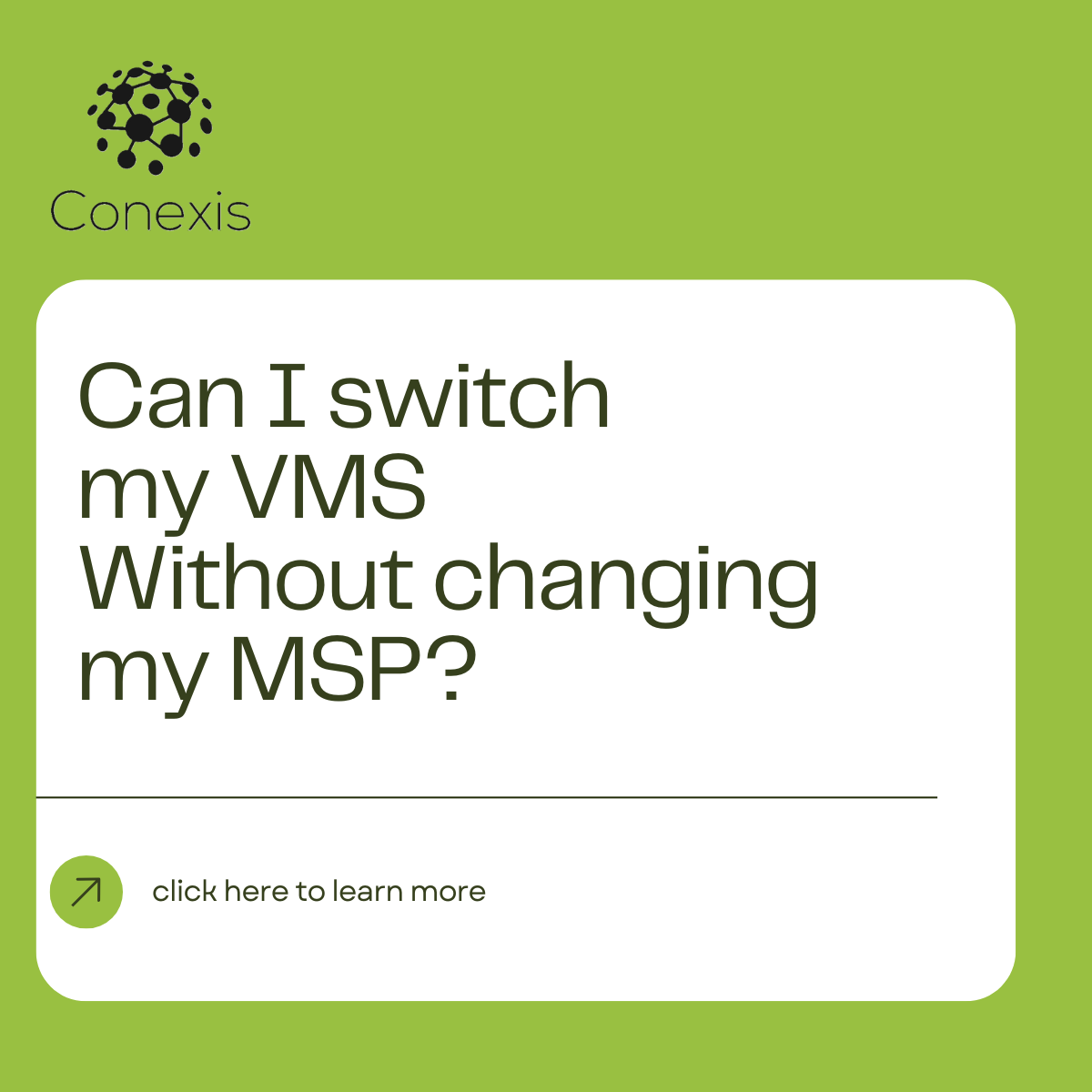 Conexis VMS | VMS Education Center